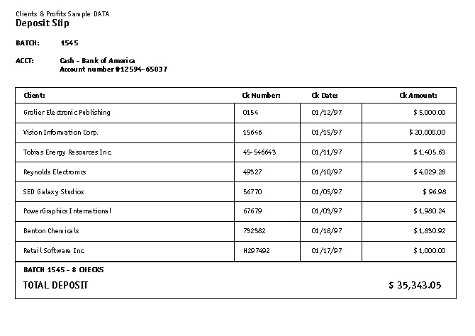 Clients & Profits X | Report-o-Matic
